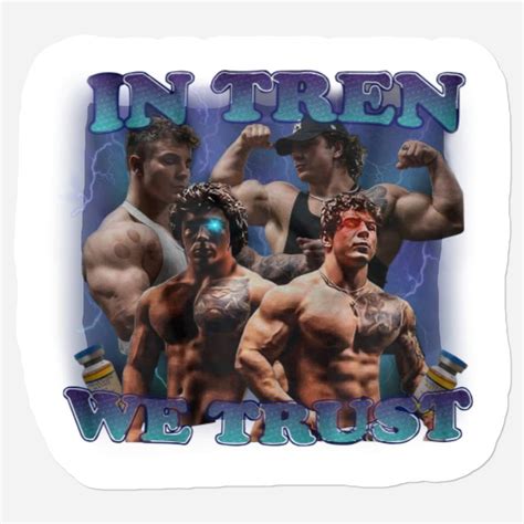 Tren Twins Oversized Stickers T For Bodybuilders Sold By Danika