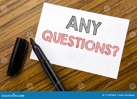 Writing Text Showing Any Questions Business Concept For Answer Help Question Written On Sticky