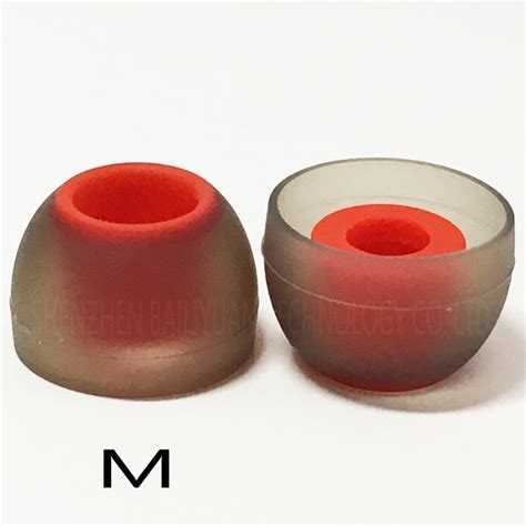 Soft Silicone Ear Tips For In Ear Earphone