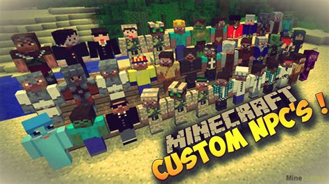 Custom Npcs Mod 1 12 2 1 11 2 1 7 10 Моды для Minecraft Minecraftch