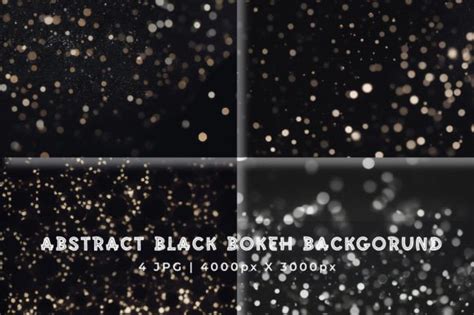 Black Bokeh Light Backgrounds Graphic by srempire · Creative Fabrica