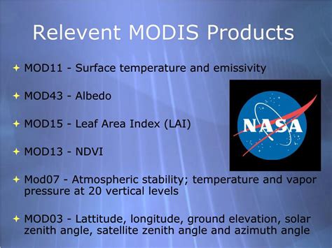 Ppt Remote Sensing Of Evapotranspiration With Modis Powerpoint