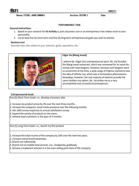 02 Performance Task 1 Entrep Pdf