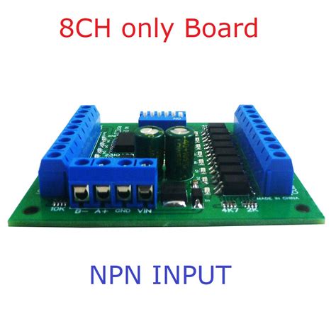IOA NPN Multifunction RS Remote IO Module PLC DI DO Expansion Board DIN Rail Box Standard