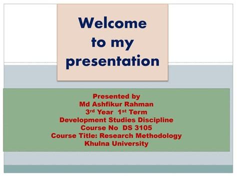 How To Write Discussion Section Ppt
