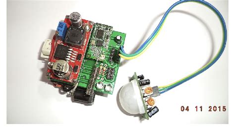 Pir Based Motion Detection Module Mdm Download Scientific Diagram