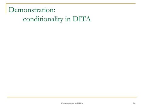 Ppt Implementing Content Reuse In Dita The Nuts And Bolts Powerpoint
