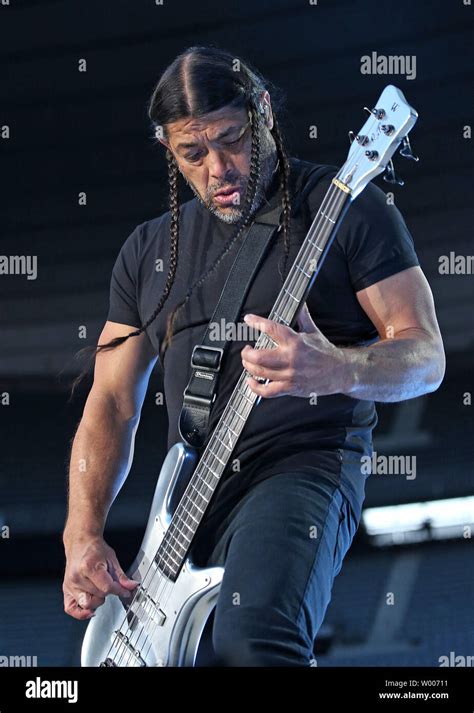 Robert Trujillo Of Metallica Performs In Concert At The Stade De France