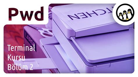 Pwd Print Working Directory Çalışılan Dizini Yazdır Linux Terminal Kursu Youtube