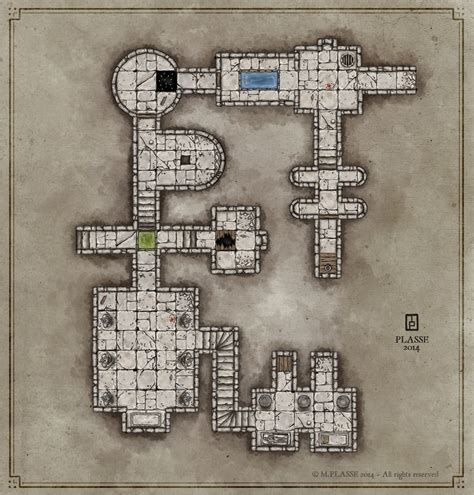 http://www.cartographersguild.com/attachment.php?attachmentid=67493&d=1411139030 | Dungeon maps ...