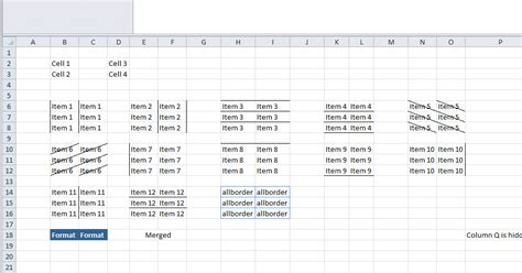 Dynamics Ax Use X To Create Formatted Excel Sheets With Merged Cells