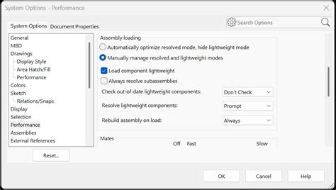 Increase Your Solidworks Assembly Speed By Hiding Lightweight Mode