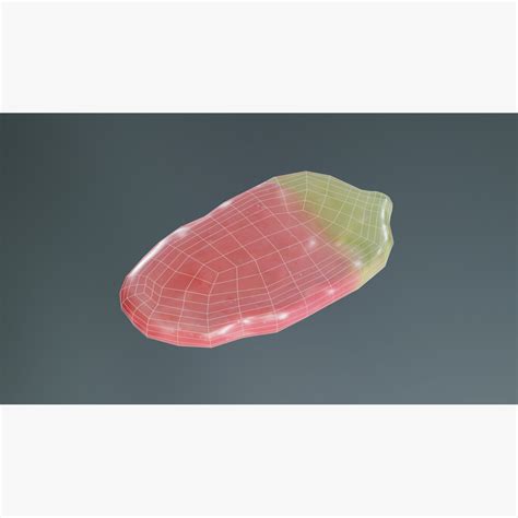 Jelly Strawberry 3d Model Download Dessert On