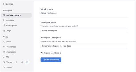 Workspaces Video Highlight Docs