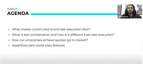 webinar test orchestration using hyperexecute lambdatest
