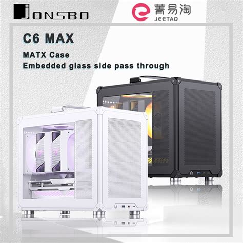 Jonsbo C6 Max Itx Matx Case For Pc Itx Portable Mini Desktop Mesh Chassis Computer With Type C