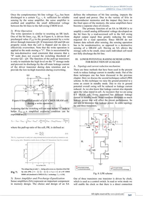 design and simulation low power sram circuits pdf data storage and warehousing computing
