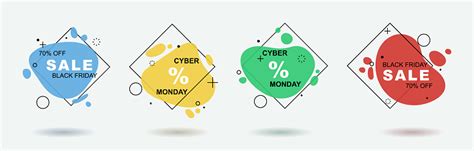 디자인 스타일 개요와 평면 기하학적 도형의 집합입니다 레트로 포스터 디자인 스타일에 생생한 투명 배너 0명에 대한 스톡 벡터 아트 및 기타 이미지 Istock