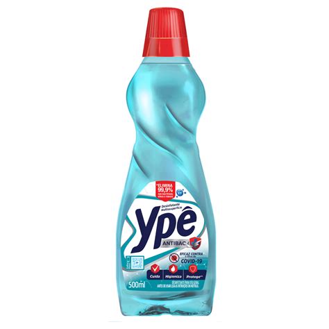 Desinfetante Multissuperfícies Para Uso Geral Ypê Frasco 500ml Refil