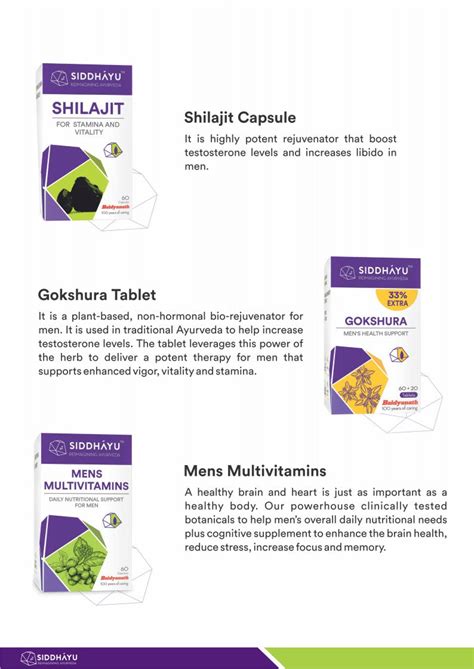 Siddhayu Authentic Products