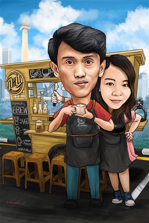 Karikatur barista | Karikatur, Barista, Kartun