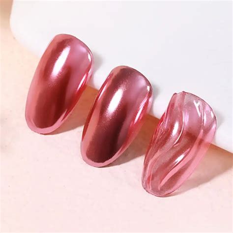 부드럽고 반짝이는 오래 지속되는 네일 미러 파우더 파인 살롱 용품 1 세트 티몬