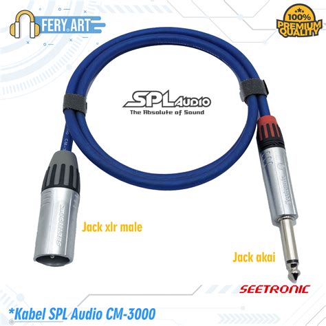 Jual Kabel Input Aksesoris Power Mixer XLR Male To Akai Seetronic X SPL Audio Shopee Indonesia