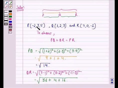 Three Collinear Points In A Classroom