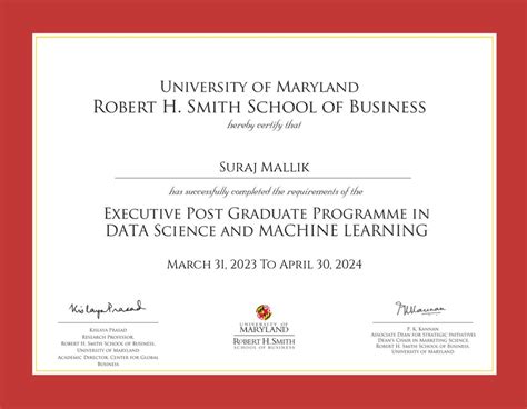 Suraj Mallik On Linkedin Datascience Machinelearning Umd Schoolofbusiness Business