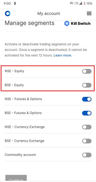 How To Stop Shares Buy Sell Using Zerodha Kil Switch BankingIdea Org