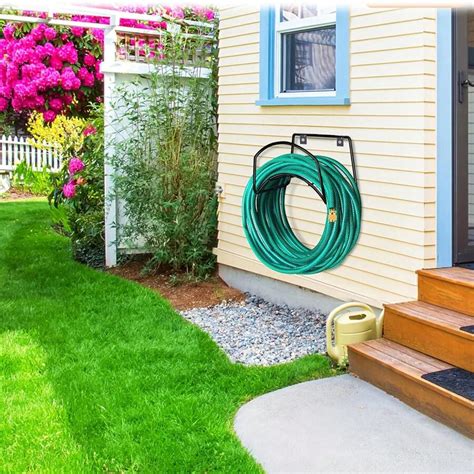 Heavy Duty Garden Hose Support Water Hose Support For Outdoor Wall