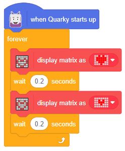 Lập trình Quarky với lập trình kéo thả Scratch trong PictoBlox