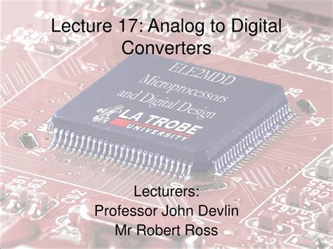 Ppt Analog To Digital Converters In Electronics Powerpoint Presentation Id 9130018