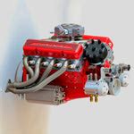 Cison Gasoline Ohv V8 Small Block Engine Model Kits 4 Stroke 44cc Water