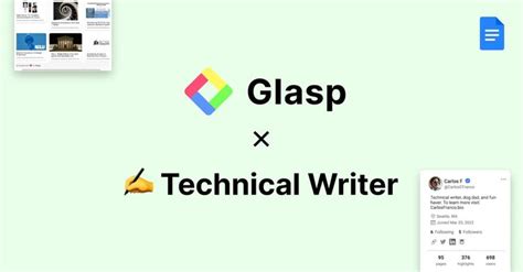 Glasp And Professional Technical Writer Carlos Franco