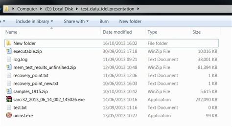 test driven development