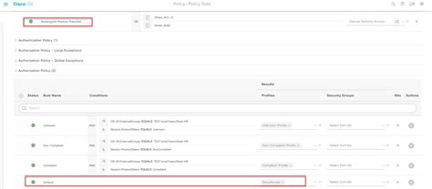 Solved How To Configure To Process Policy Set By Policy Set At Ise 3 0