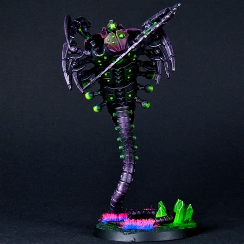 Finished My First Canoptek Wraith Pretty Happy With The Pink Purple