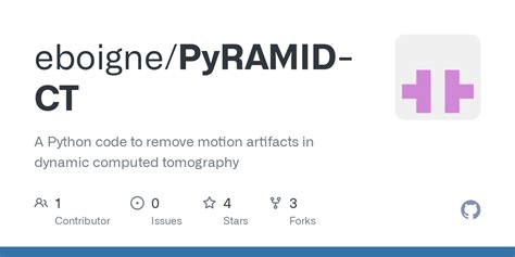 Github Eboignepyramid Ct A Python Code To Remove Motion Artifacts