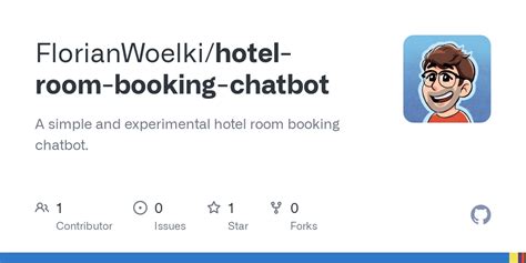 GitHub FlorianWoelki Hotel Room Booking Chatbot A Simple And Experimental Hotel Room Booking