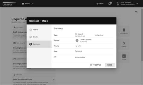 Contact Support Cloudblue Connect