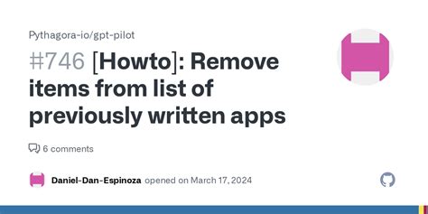 Howto Remove Items From List Of Previously Written Apps · Issue 746