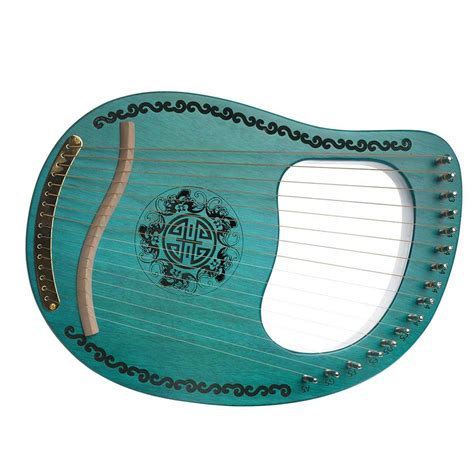 Muslady Lyre 16 String Harp Portable Solid Wood Ma Grandado