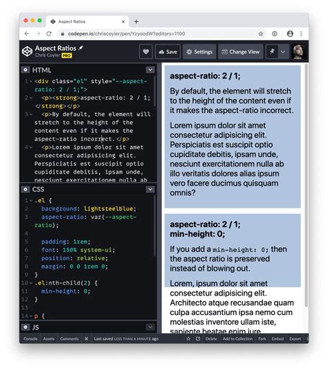 A First Look At `aspect Ratio` Css Tricks