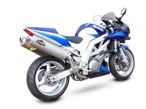 Laser Deeptone Exhausts Suzuki Sv1000s 2003 Laser Duo Tech 2 2 Slip