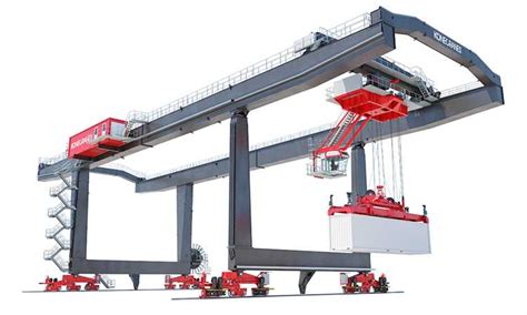 Automated Rail Mounted Gantry Contpark