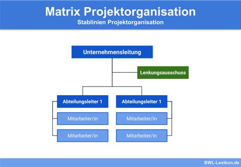 Matrix Projektorganisation Definition Erklärung Beispiele