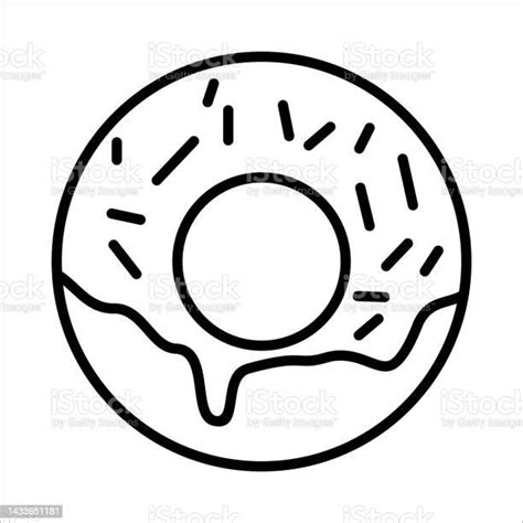 도넛 아이콘 로고 디자인 벡터 템플릿 일러스트 레이 션 기호 및 기호 0명에 대한 스톡 벡터 아트 및 기타 이미지 0명 거품 내기 검은색 Istock
