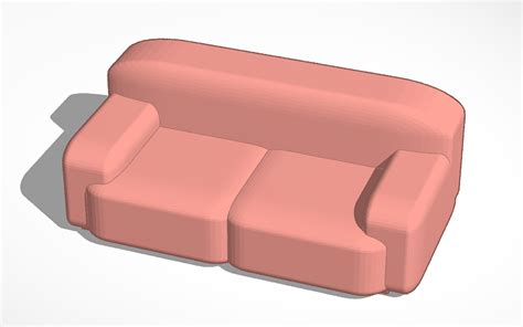 3d Design Sofa Tinkercad