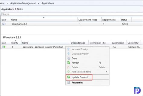 How To Update Sccm Application Content On Configmgr Dp